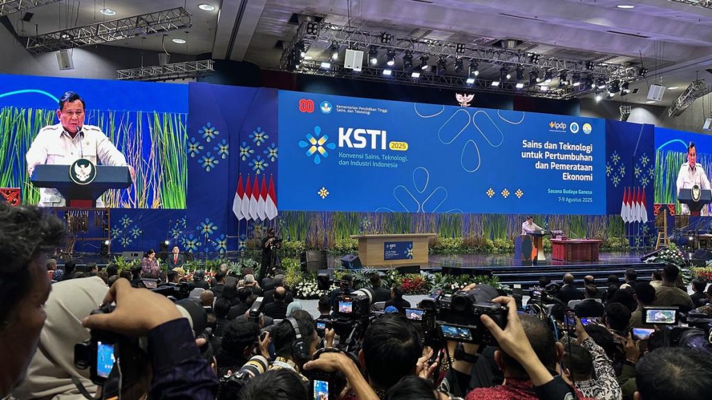 Resmikan KSTI 2025 di ITB, Prabowo Tegaskan Komitmen Bangun Bangsa ...